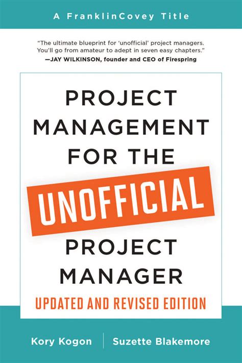 Project Management For The Unofficial Project Manager Updated Guide
