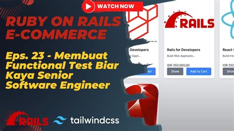 Eps 23 Membuat Functional Test Ruby On Rails E Commerce Bahasa