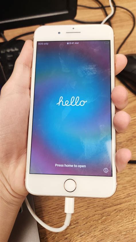 Which Ios Version Is This Hello Screen From Iphone 8 Plus Rsetupapp
