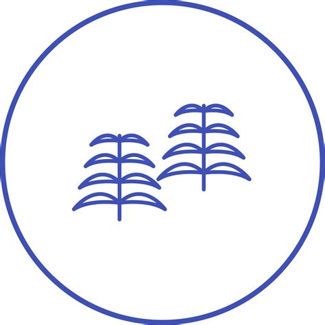 Fern Vector Icon 16226537 Vector Art At Vecteezy