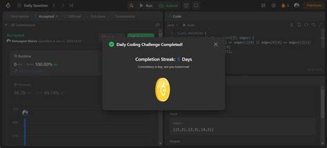 Vishwajeet Mishra On Linkedin Day5 30days Leetcode Problemsolving