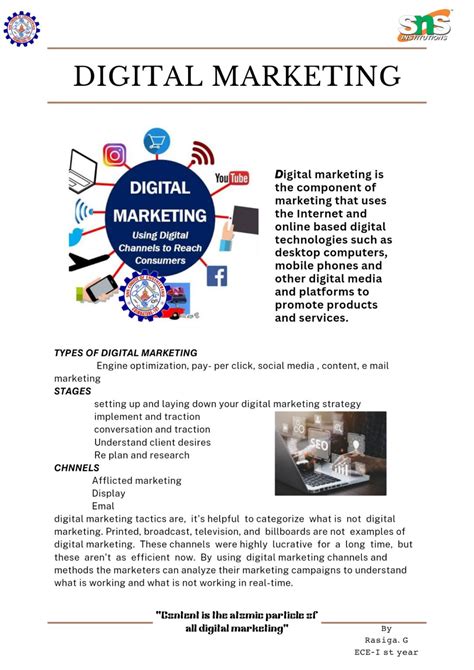 Rasiga G On Linkedin Digital Marketing Snsce Design Thinking