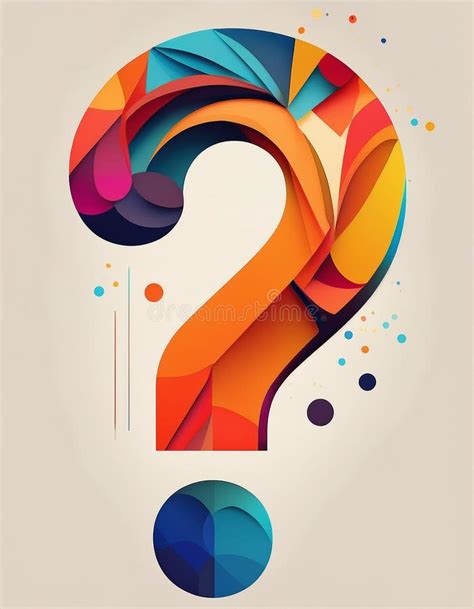 Question Mark Illustration In Minimalist Style Stock Illustration Illustration Of Style