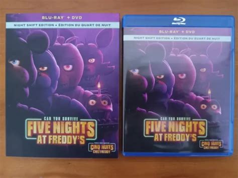 Five Nights At Freddys Bluray 2023 Night Shift Edition With Slipcover