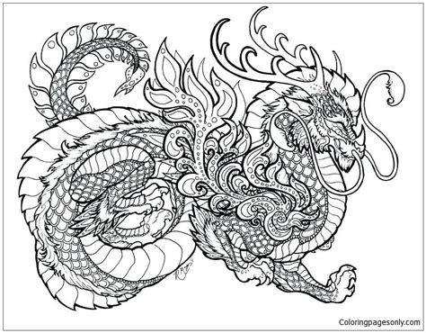 Sea Dragons Coloring Pages