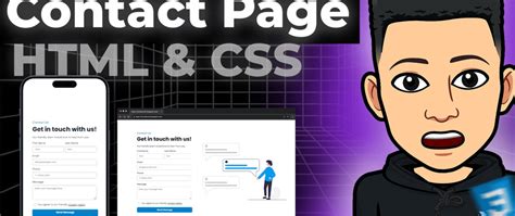 Create A Cool Effective Contact Page Your HTML CSS Guide DEV