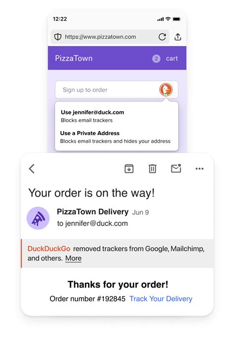 DuckDuckGo Protection Privacy Peace Of Mind