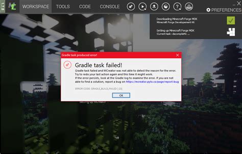 Mcreator Wont Loadset Up Forge Mdk Modification Development Minecraft Mods Mapping And