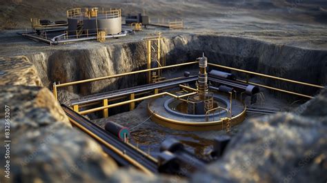 An Engineering Concept For An Advanced Geothermal Energy Extraction System Illustrating High