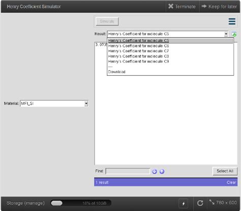 Screenshot Of Tool 3 For Calculating The Henrys Coefficients Of Download Scientific Diagram