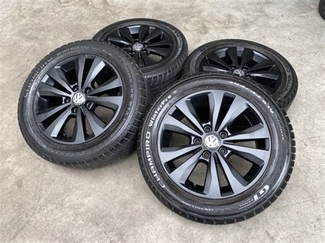 16 Inch Originele Winterset Vw Golf Toronto Mat Zwart