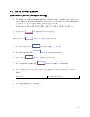 Stat Lab Sample Questions Pdf Stat Lab Sample