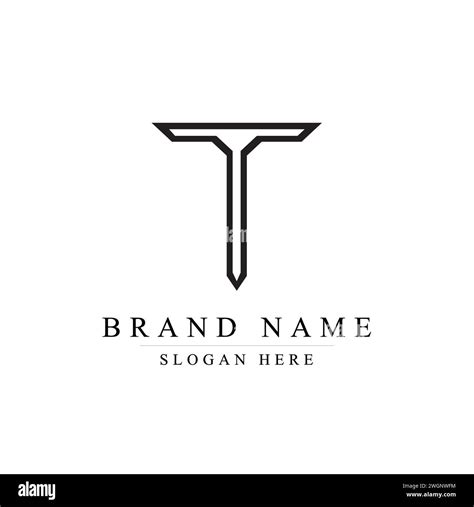 Modern And Unique Letter T Initials Logo Design Initial Lowercase Letter Logo T T Monogram