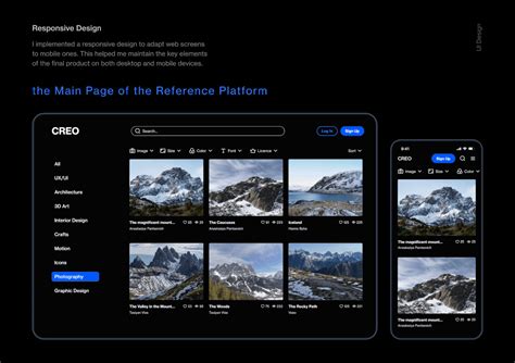 Reference Storing Platfrom Behance