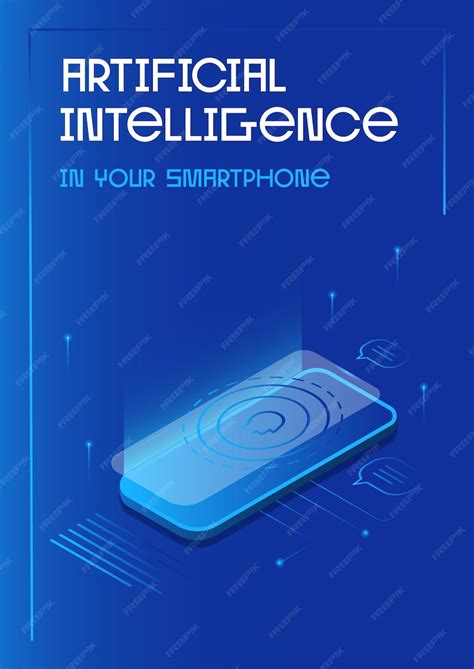 Abstract Technology Ai Computing And Smartphone Concept Working Data