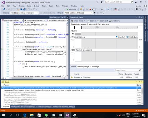 Multithreading Mongodb C Driver Stable Branch Crashes In Qt