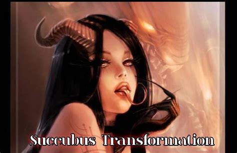 Succubus Transformation Incubus Control Others Through Etsy