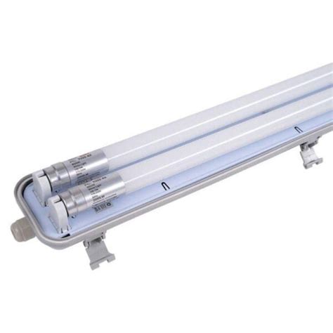 Kit De Réglette Led étanche Double Ip65 2 Tubes Néon Led 150cm T8 22w