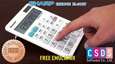 Sharp El 334w Emulator And Free Download For Pc Freeware Youtube