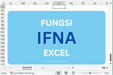Fungsi Ifna Pada Excel Sintaks Dan Penggunaan