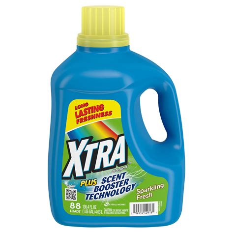Xtra Liquid Detergent Scent Booster Technology 1364 Fz 4 Pack