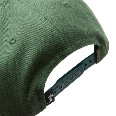 Stussy Big Stock High Crown Cap Forest End Europe