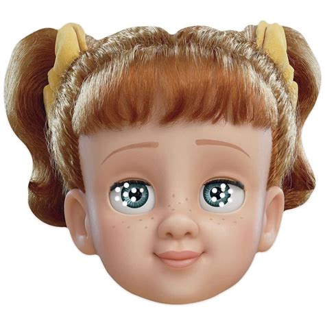 Gabby De Toy Story Officiel Simple 2d Carte Fête Masque Visage