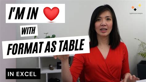 Format As Table In Excel The Secret To My Success And Why You Need To Try It YouTube