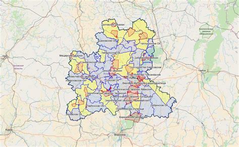 Экологическая карта липецкой области