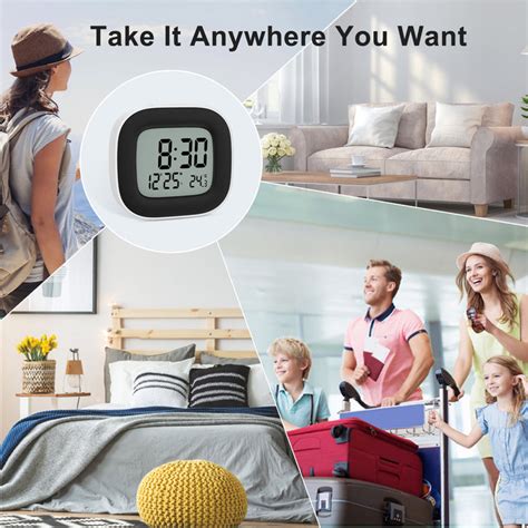 Mini Battery Operated Alarm Clock Model Hm606a Chereeki