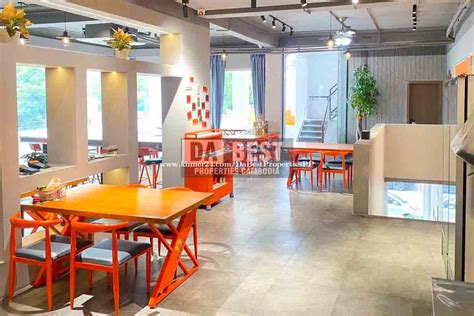 2 Storey Corner Restaurant For Rent Prime Bkk1 Phnom Penh Price