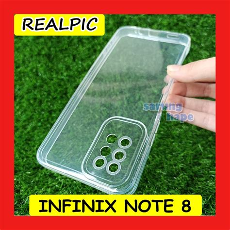 Jual Infinix Note 8 Airbag Space Clear TPU Softcase Casing Cover Shopee Indonesia