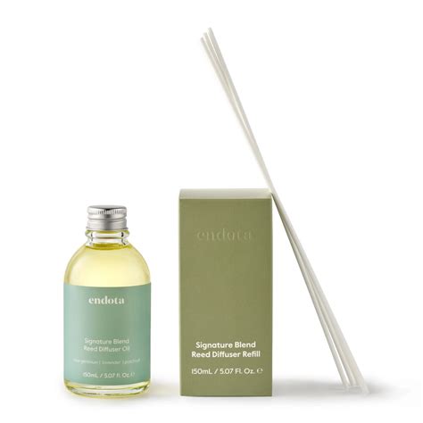 Endota Live Well Signature Blend Reed Diffuser Refill 150 Ml The