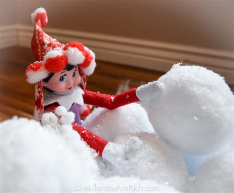 Elf On The Shelf Snowball Fight 10 Live Like You Are Rich