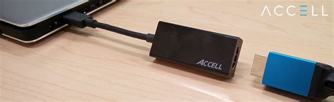 Amazon Com Accell Usb C To Hdmi Adapter Usb Type C To Hdmi Active Adapter K Uhd