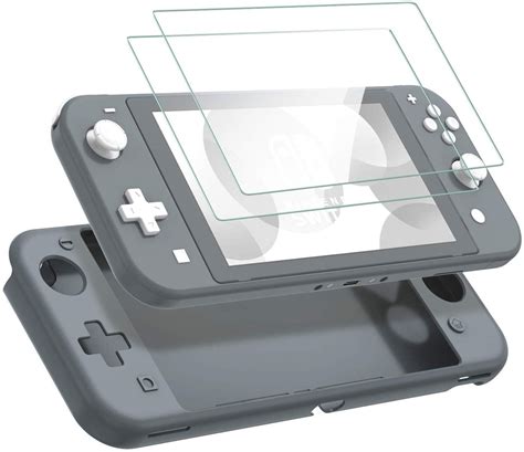 Case For Nintendo Switch Lite Silicone Protective Rubber Cover Shock Absorption Anti Scratch