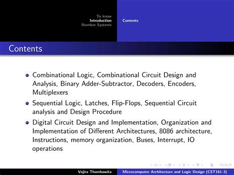 Lec 01 Microcomputer Architecture And Logic Design Pdf