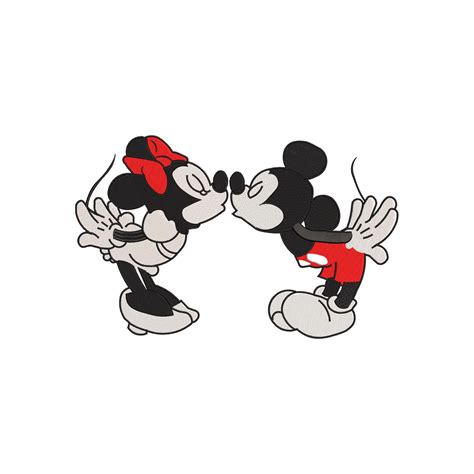 Mickey Mouse And Minnie Mouse Drawings Holding Hands