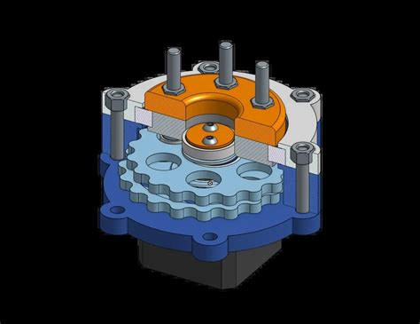 Reductor Cicloidal Nema 17 Modelo De Impresión 3d Gratuito Makerworld