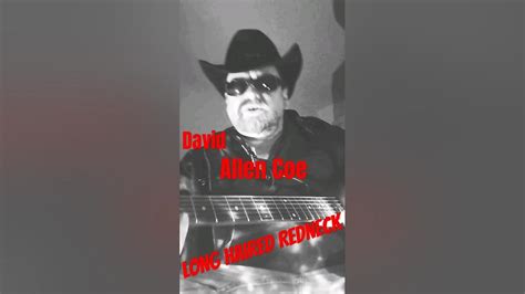 Long Haired Redneck David Allan Coe Youtube
