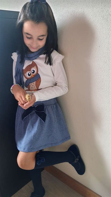 Conjunto Niña Falda Búho Con Bufanda Sapitos Y Sirenas