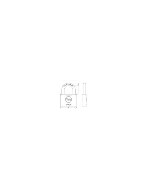 Brass Padlock With Double Locking