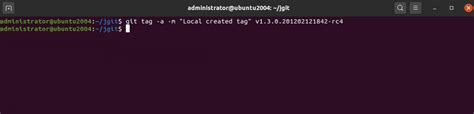how to tag commits in the repository git devtutorial