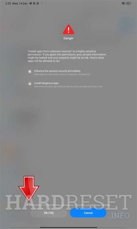 How To Turn On And Turn Off Unknown Sources On XIAOMI Redmi Pad HardReset Info