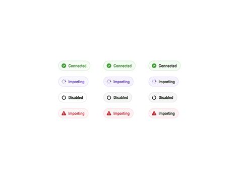 System Status Chip States By Sefik Mujkic On Dribbble