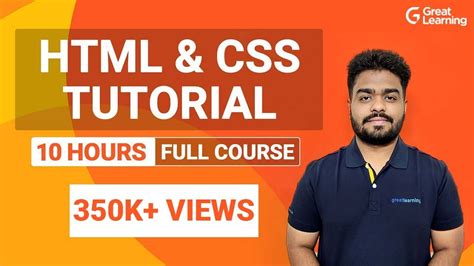 HTML And CSS Full Course Learn HTML CSS In Hours HTML CSS Tutorial Great Learning