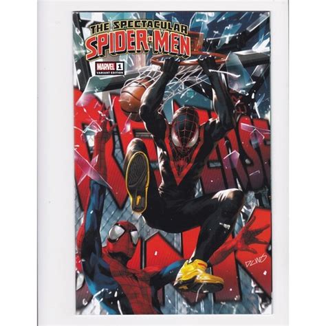 Marvel Art The Spectacular Spidermen Derrick Chew Exclusive Variant Basketball Dunk Poshmark