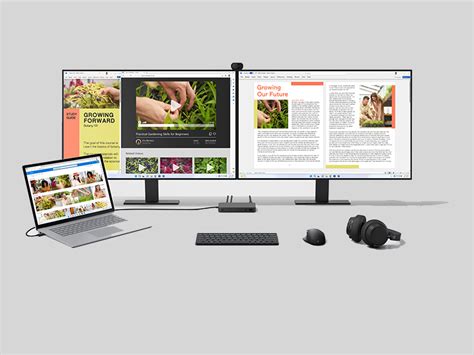 Introducing The Microsoft Surface Thunderbolt™ 4 Dock Microsoft