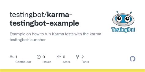 Github Testingbotkarma Testingbot Example Example On How To Run Karma Tests With The Karma