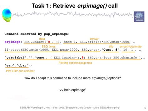 Ppt More Eeglab Scripting Powerpoint Presentation Free Download Id